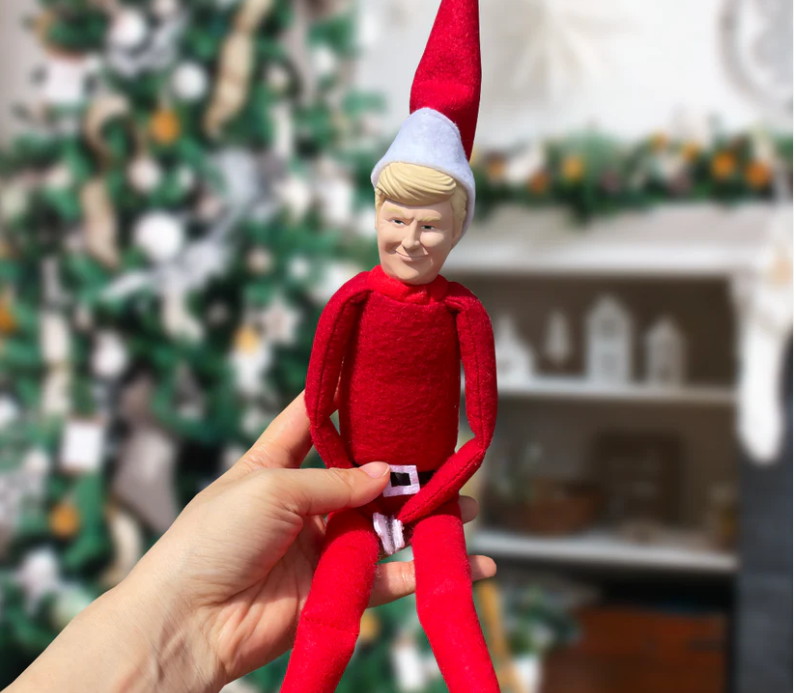 Donald Trump Christmas Elf - Limited Edition Patriotic Holiday Decorat ...